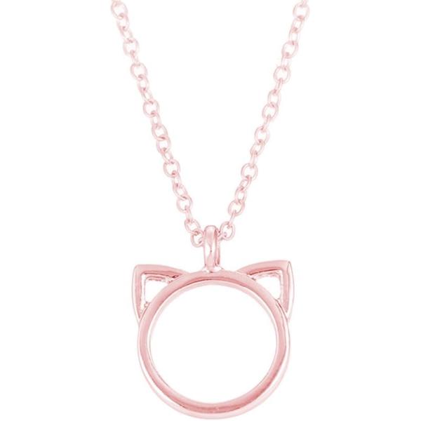 商品名Stan-Deed Accessories Jewelry Cute Tiny Cat Necklaces Women Fashion Kitten Animal Necklace Gifts for Girl (Rose Gold)...