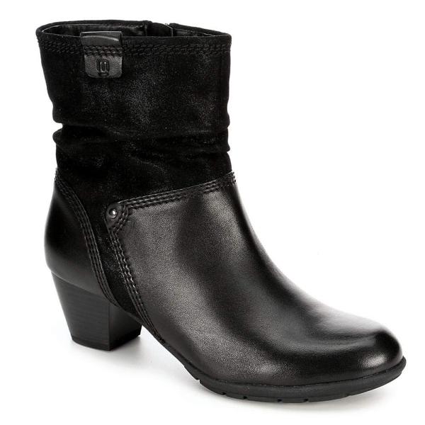 商品名: Medicus レディース US サイズ: 6.5 M US カラー: ブラック Medicus Womens Jil Heeled Zip Up Slouch Ankle Boot Shoes, Black, US 6.5ブラン...