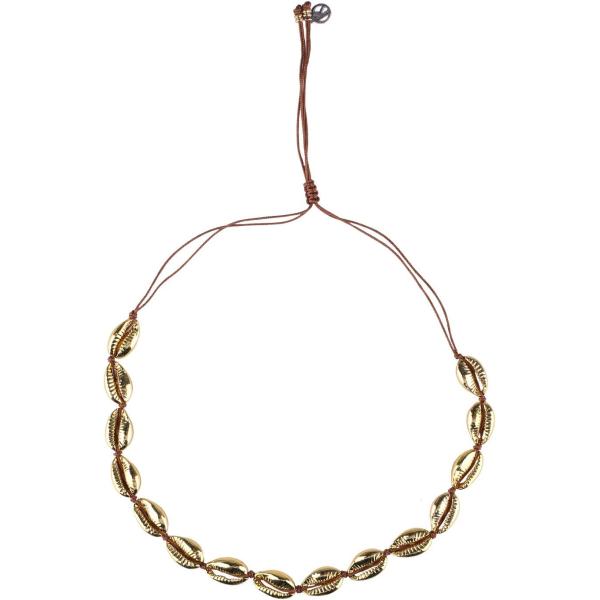 商品名KELITCH ゴールド カウリーシェルネックレス レディース ベストフレンド カウリー 貝殻 ストランドネックレス コリアー 女性 ボヘミアン, メタルビーズ。, メタルビーズ,KELITCH Gold Shell Cowrie N...