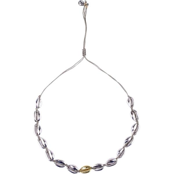 商品名KELITCH ゴールド カウリーシェルネックレス レディース ベストフレンド カウリー 貝殻 ストランドネックレス コリアー 女性 ボヘミアン, メタルビーズ。, メタルビーズ,KELITCH Gold Shell Cowrie N...