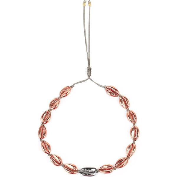 商品名KELITCH ゴールド カウリーシェルネックレス レディース ベストフレンド カウリー 貝殻 ストランドネックレス コリアー 女性 ボヘミアン, メタルビーズ。, メタルビーズ,KELITCH Gold Shell Cowrie N...