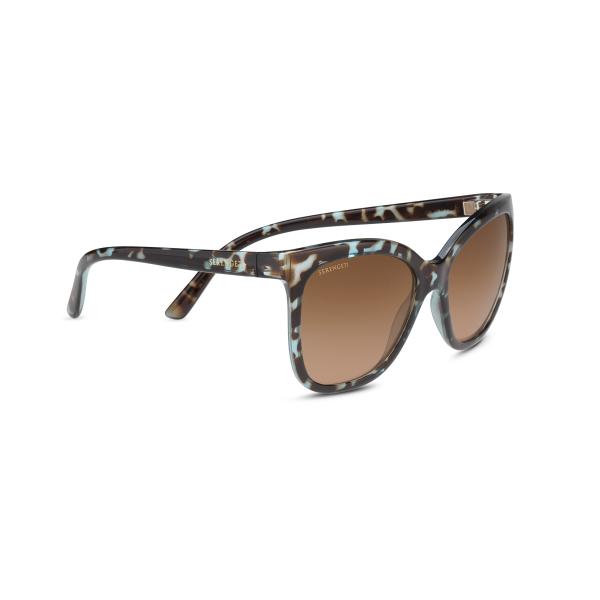 商品名: Serengeti Agata シャイニーブルー べっ甲 ミネラル偏光ドライバー グラデーション アガタ シャイニーブルー べっ甲 ミネラル偏光ドライバー グラデーション Serengeti womens Agata Sungla...