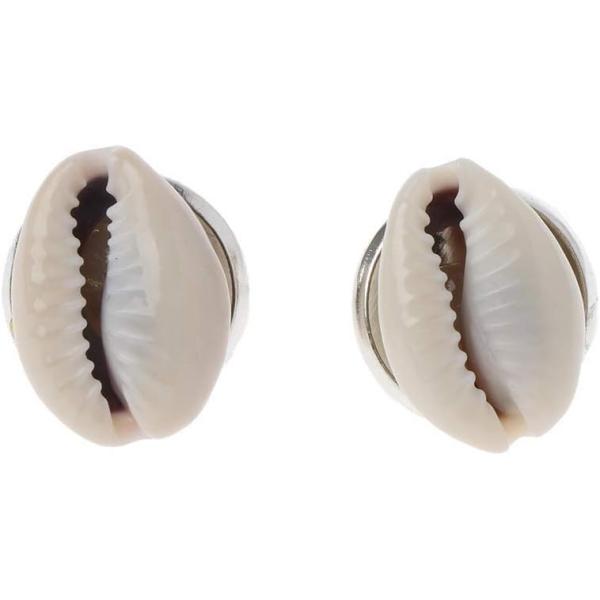 商品名eletyuty Natural Simple Conch Shell Stud Earrings Girl Beach Cowrie Shell Fashion Jewelry 3#ブランド：eletyuty商品サイズ：高さ：1 c...