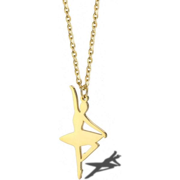 商品名DYbaby バレエダンサーペンダントネックレス 生き生きとしたバレリーナネックレス 女の子と女性用DYbaby Ballet Dancer Pendant Necklace Lively Ballerina Necklace for...