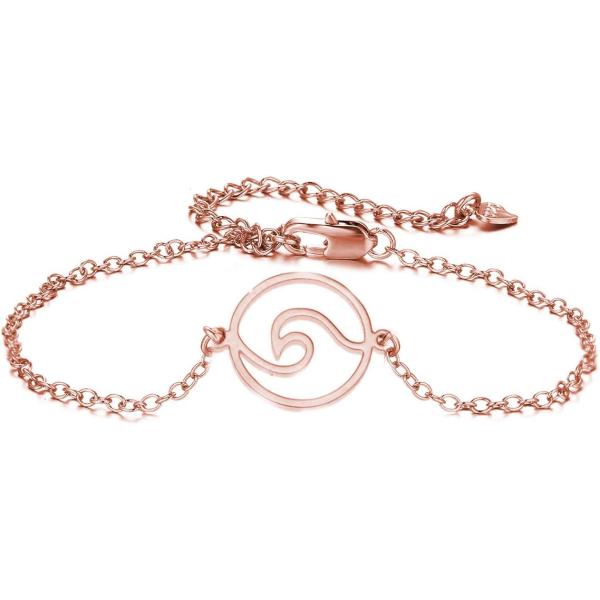 商品名海の波 ブレスレット ビーチ 海 波 サーファー ブレスレット レディース サマー ジュエリー ステンレススチール 幾何学的サークル PulseiraSea Wave Bracelet Beach Ocean Wave Surfer ...