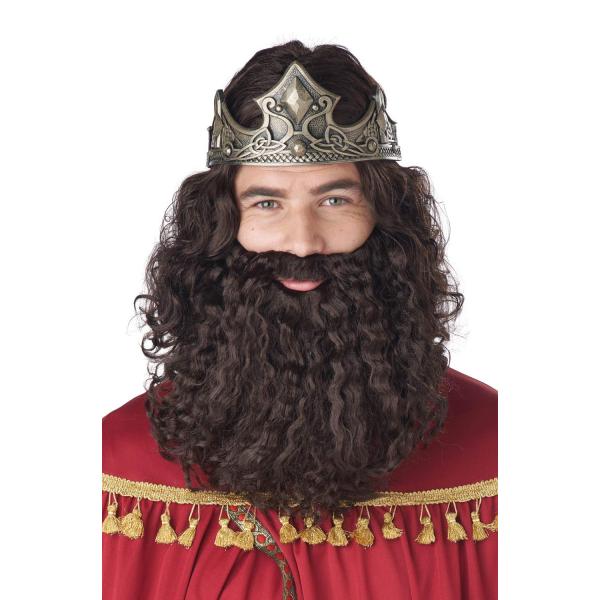商品名:  California Costumes Men's Biblical King Wig &amp; Beard, Brown, One Sizeブランド: California Costumes商品サイズ: One Size高さ...