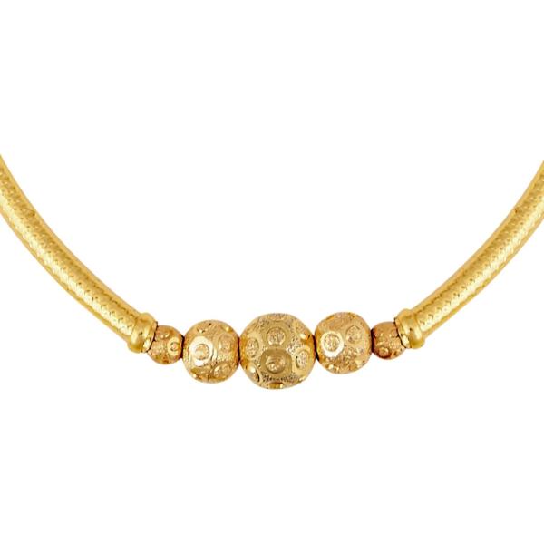 商品名Bodha 24Kゴールドメッキ 伝統的なインダンスシスタイルネックレスジュエリー レディース&amp;ガールズ (SJ_2296)bodha 24K Gold Plated Traditional Indan Thushi Styl...