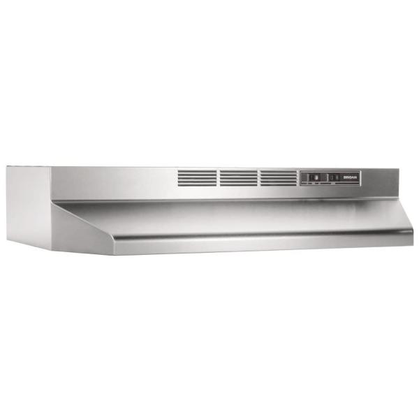 商品名:  Broan-NuTone BUEZ130SS Non-Ducted Ductless Range Hood with Lights Exhaust Fan for Under Cabinet, 30-Inch, Stainles...
