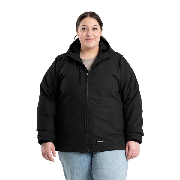 商品名: Berne レディース ソフトストーン モダン ジャケット - Whj64bk US サイズ: Large カラー: ブラック Berne Women's Softstone Modern Jacket, Large Regula...