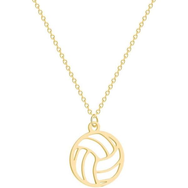 商品名NOUMANDA ファッション 幾何学模様 バレーボールネックレス カットメタル 中空ボールペンダント スポーツジュエリーギフトNOUMANDA Fashion Geometric Elements Volleyball Neckla...