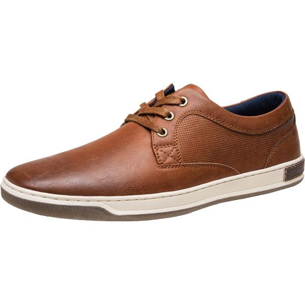 商品名Jousen メンズ ファッション カジュアル スニーカー, ビジネスカジュアル-81q06-ブラウン, 10Jousen Men's Casual Shoes Memory Foam Mens Fashion Sneakers 3 ...