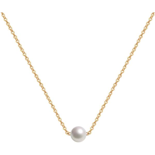 商品名[Estendly] 不安定に可dainなゴールドレイヤードバーネカルセムーンペンダントlariat yネックレス14kゴールドシンプルな女性のためのシンプルなネックレスEstendly 14K Gold Grit Necklace ...