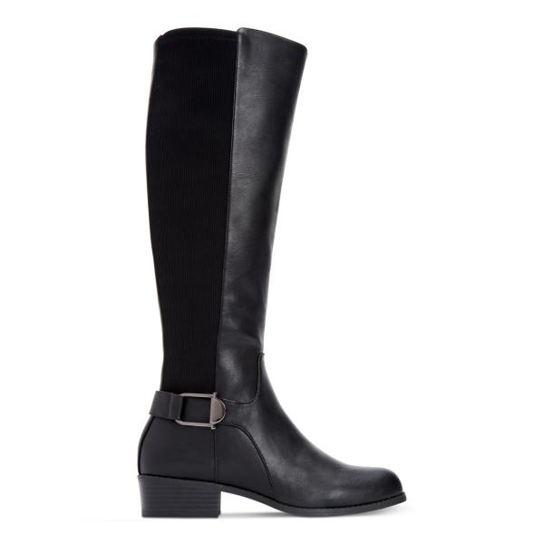 商品名: Alfani Womens Step N Flex KALLUMM B Black Smooth 7M Alfani Women's Shoes Kallumm Closed Toe Knee High Fashion Boots...