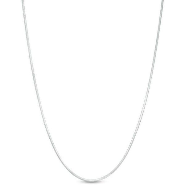 商品名ARGENTO REALE 1mm - 2mm スターリングシルバー ラウンドスネークチェーンネックレス - ソリッドスターリングシルバーイタリアンチェーン ペンダント用 柔軟な925スネークチェーン 16-30ロブスタークラスプAR...