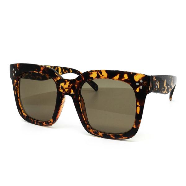 商品名: O2 Eyewear 1762 プレミアム オーバーサイズ XXL レディース メンズ スタイル ファッション サングラス, ブラウン O2 Eyewear 1762 Premium Oversize XXL Women Men ...