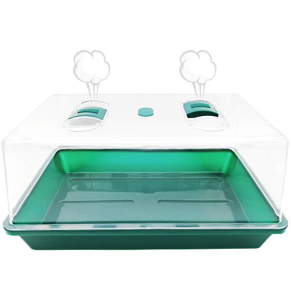 商品名:  Propagator with Humidity Vents Domes,Heavy Duty Growing Tray Mini Greenhouse for Seedlings,Clonesブランド: LeJoy Garde...
