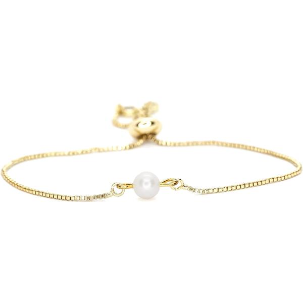 商品名SALTY CALI Braclets   海にインスパイアされた上品なジュエリー カリフォルニア製, 9 inch, シェルSALTY CALI Pearl Bolo ~ Salty Shells ~ Adjustable brac...