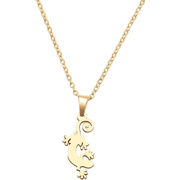 商品名NOUMANDA ファッション ヤモリ ネックレス クラシック 動物 エレメント ミニマリスト ペンダント ジュエリーNOUMANDA Fashion Gecko Necklace Classic Animal Element Min...