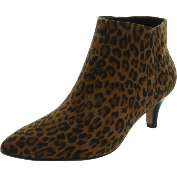 商品名: Clarks レディース Linvale シーアンクルブーツ US サイズ: 6 Clarks Women's Linvale Sea Ankle Boot, Dark Tan Leopard Suede, 6ブランド: Clar...