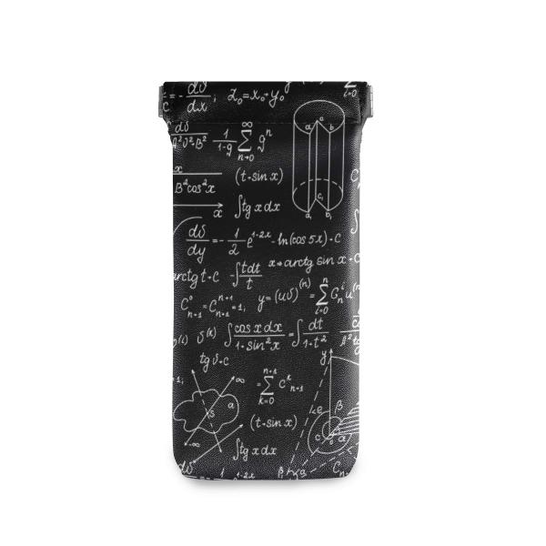 商品名:  AUUXVA Sunglasses Pouch Mathematical Formulas Education Squeeze Top Glasses Pouch Portable Sunglasses Bag Case PU ...