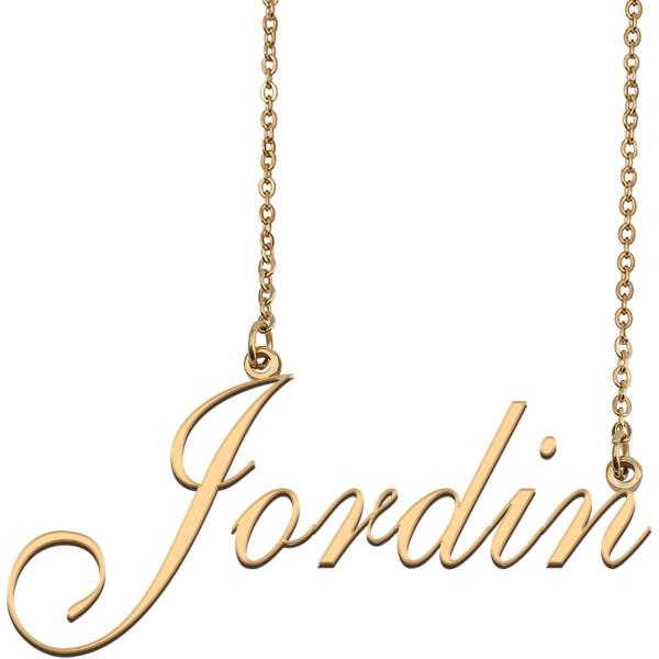 商品名HUAN XUN カスタムスクリプトネームネックレス 女性用 ゴールドHUAN XUN Customized Custom Script Name Necklace for Women Jordinブランド：HUAN XUN商品サイズ...