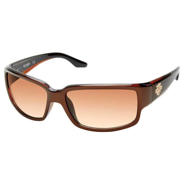 商品名: ハーレーダビッドソン レディース クラシック スクエア サングラス, ブラウン, 59-16-135 Harley-Davidson Women's Classic Rectangular Sunglasses, Brown, 5...