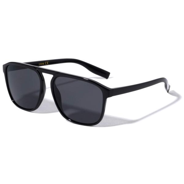 商品名:  Bremen Classic Frame Bridgeless Top Bar Connector Sunglasses P6603 (Black)ブランド: Sunglasses Luxe商品サイズ: Large商品番号: 色...