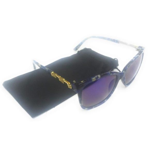 商品名:  AH Camo Camouflage Womens Western Sunglasses + Drawstring Case (Blue)ブランド: Ana Hickmann商品サイズ: Medium商品番号: 色: Blue海...