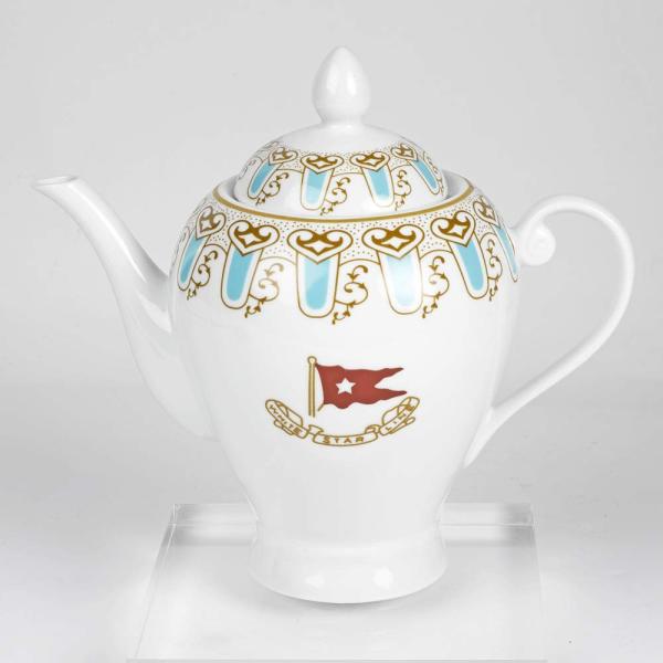 商品名: RMS タイタニック藤ティーポット レプリカ RMS Titanic Wisteria Teapot - Replicaブランド: The Titanic Store商品サイズ: m-67高さ: 27.94cm横幅: 25.4cm...