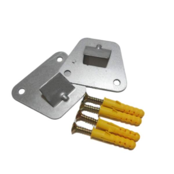 商品名: ウォールマウント レンジフードフック ハンガープレート ユニバーサルメタル 壁マウント アイアンフック ハンガープレートコネクター レンジフード用 (A) mkki Wall Mount Range Hood Hook Hange...