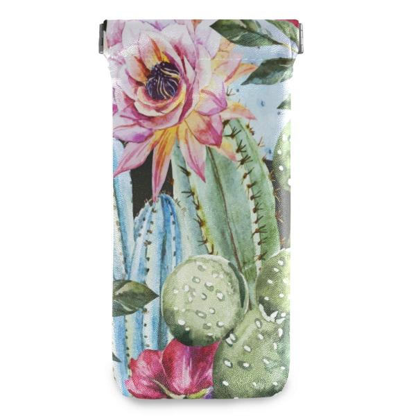 商品名:  MCHIVER Glasses Pouch Eyeglasses Case - Tropical Cactuses Succulents Squeeze Top Sunglasses Pouch Portable Eyewear...