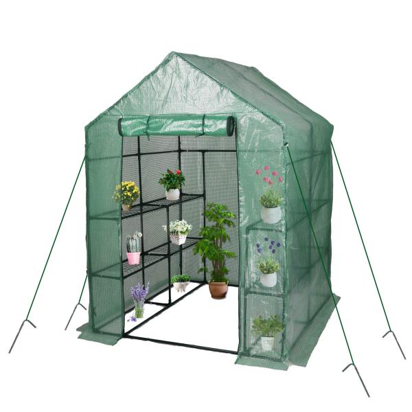 商品名:  RAPONE Mini Greenhouse Garden Walk-in Green House with PE Cover Indoor and Outdoor Grow Plant Flowerブランド: RAPONE高さ...