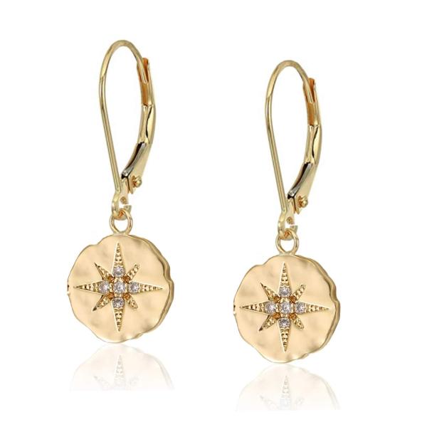 商品名: ゴールドフィルド スターバーストイヤリング Gold Filled Starburst Earringsブランド: A Charmed Impression高さ: 12.2936cm横幅: 11.9888cm奥行: 2.5908c...