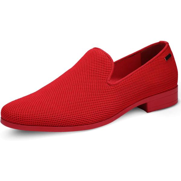 商品名UUBARIS Mens Loafers Dress Shoes Formal Tuxedo Shoes for Prom Graduation Funeral Red Size 9ブランド：UUBARIS商品サイズ：9高さ：11.7...