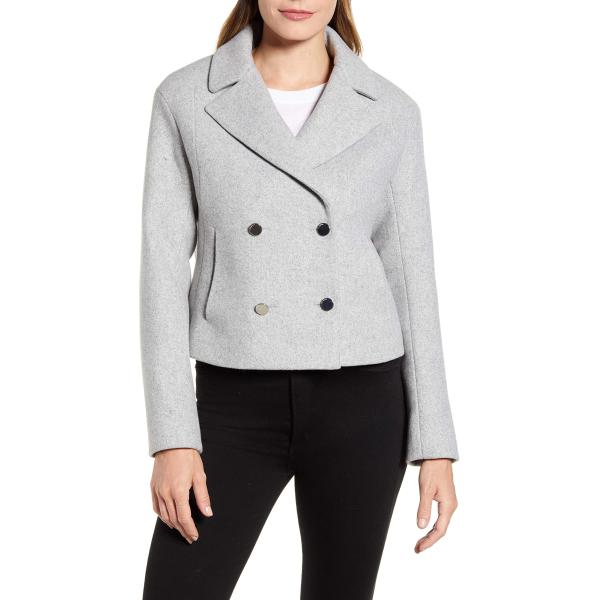 商品名:  Ted Baker Grey Agneta Double Breasted Crop Jacket 2,3 (US 6,8) (3 (US 8))ブランド: Ted Baker商品サイズ: 3 (US 8)商品番号: 色: Gr...