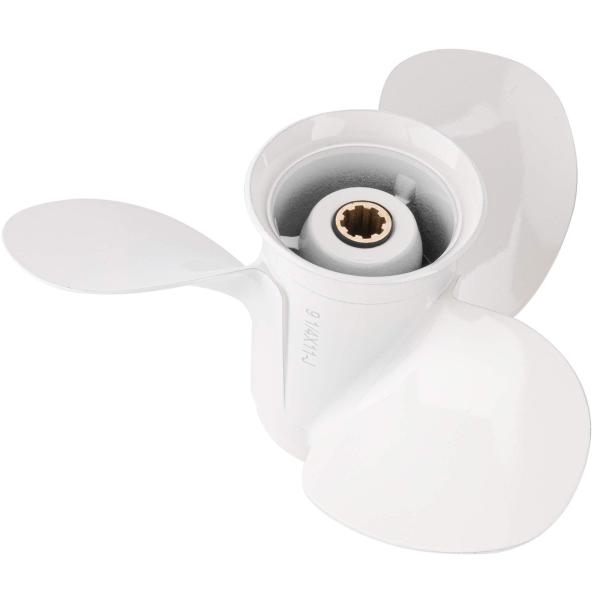 商品名: n-cqb-800 MiBarco 9 1/4x11-J OEM Aluminum Alloy Boat Propeller for Yamaha 9.9HP 15HP Outboard Motor 63V-45943-10-00...