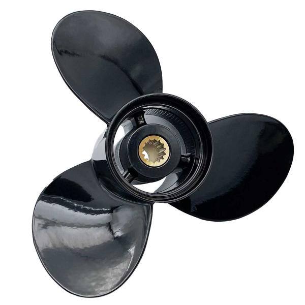 商品名: アルミ船外カッピングプロペラ ボートプロペラ 10 1/4x15 ピッチ Johnson、EVINRUDE、E-TEC 15-35HP用 Aluminum Outboard Cupped Propeller Boat Prop 1...