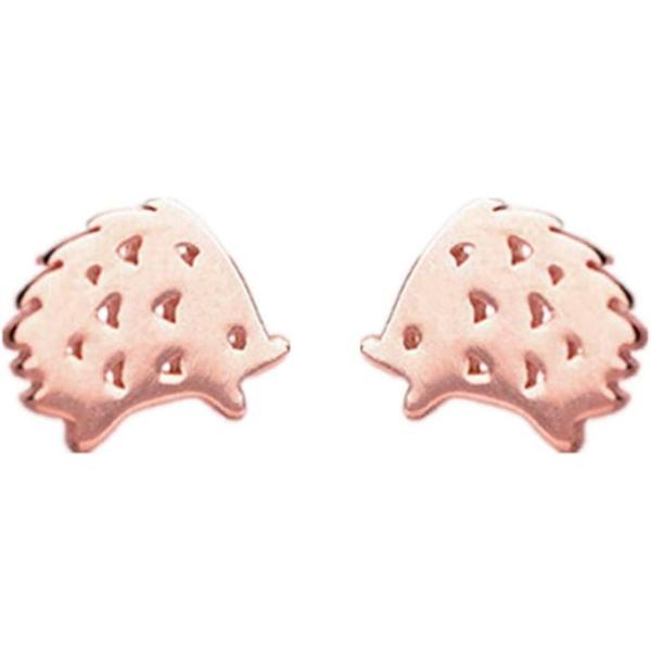 商品名かわいいハリネズミの動物 小さなスタッドイヤリング ティーンの女の子向け 925スターリングシルバー 小さなかわいいペットスタッド ポストニッケルフリージュエリー 娘や姪への誕生日プレゼントLovely Hedgehog Animal...