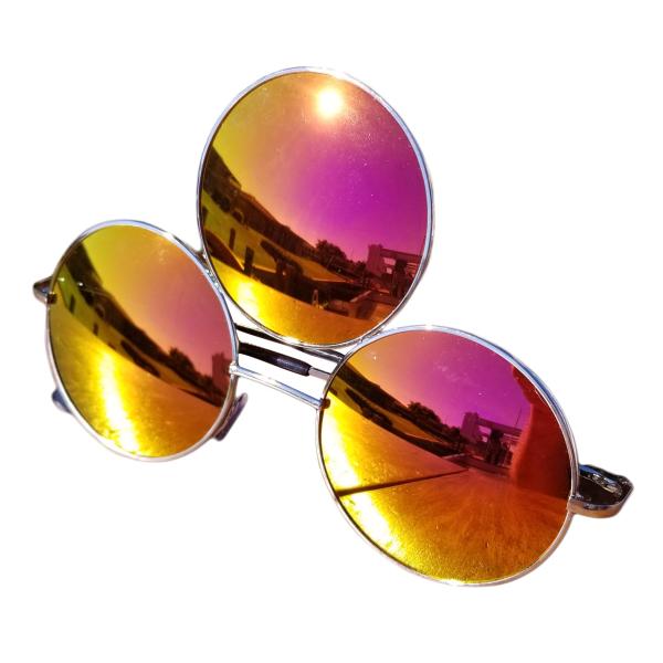 商品名:  Trippy Lights Third Eye Sunglasses Reflective Mirrored Dark Red Lensブランド: Trippy Lights商品サイズ: One size fits all高さ:...