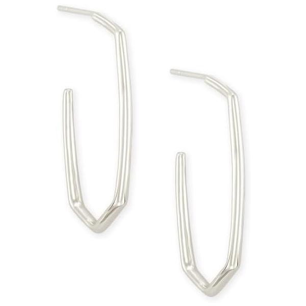 商品名Kendra Scott Ellen フープピアス レディース ファインジュエリーKendra Scott Ellen Hoop Earrings in Sterling Silver, Fine Jewelry for Womenブ...