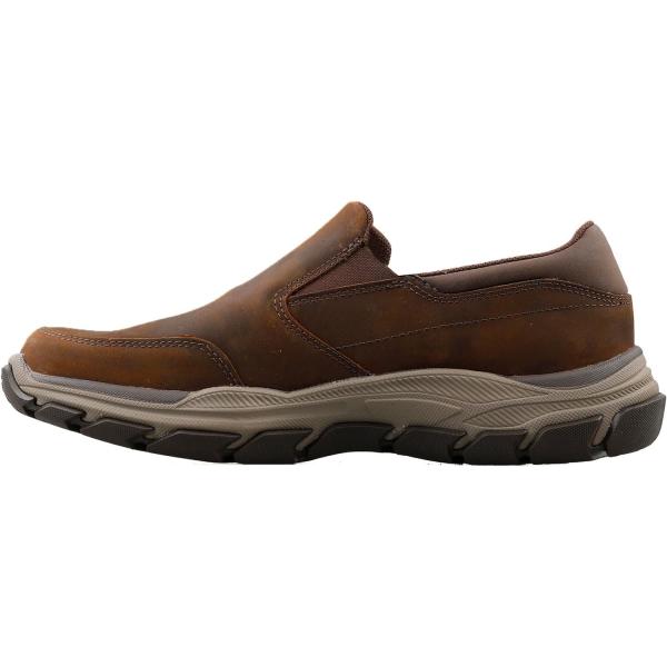 商品名Skechers Men's Respected-Calum Goodyear Rubber Low Profile Leather Slip On with Twin Gore Loafer, CDB, 10.5Skechers m...