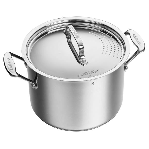 商品名: Cuisinart 766S-22 6クオート ステンレススチール パスタポット ストレーニングカバー付き シェフ クラシック ステンレススチール 調理器具コレクション 6クォート Cuisinart 766S-22 6 Qt. ...