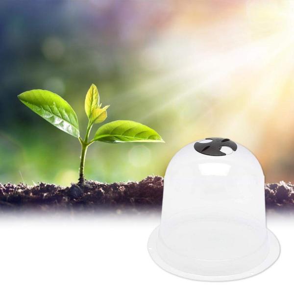 商品名:  YANGMEI 10 Pack Reuseable 10" Plastic Greenhouse Garden Plant Bell Cover Germination Cover Frost Guard Freeze Prot...