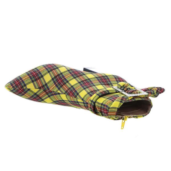 商品名:  Betsey Johnson Women's MILLBURN Fashion Boot, Yellow Plaid, 7ブランド: Betsey Johnson商品サイズ: 7高さ: 32.004cm横幅: 28.8036cm...