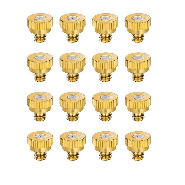 商品名:  Aopin G 3/16 Brass Misting Nozzles 0.2mm / 0.008" Orifice Atomizing Mister Sprayer Nozzle Suitable For Outdoor Coo...
