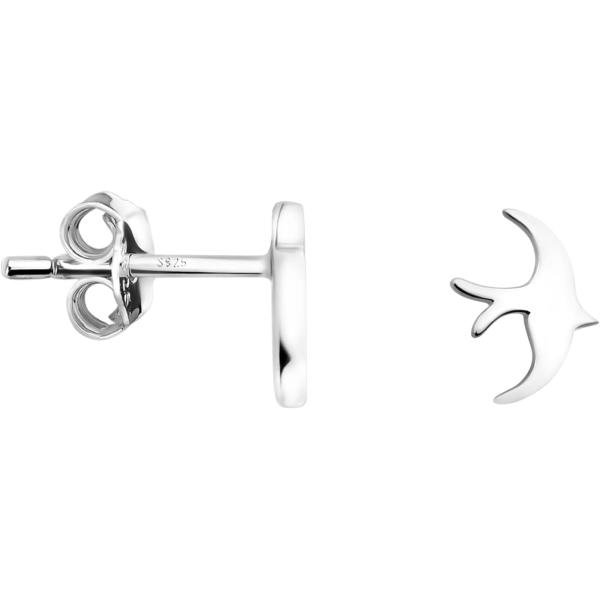 商品名SOFIA MILANI レディース ピアス シルバー925 鳥 ツバメ スタッドピアス E1390, スターリングシルバーSOFIA MILANI - Women's Earrings 925 Silver - Bird Swall...