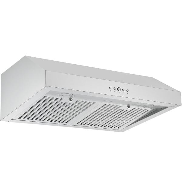 商品名:  Ancona AN-1807 30” 440 CFM Ducted Under Cabinet Range Hood in Stainless Steelブランド: Ancona高さ: 82.55cm横幅: 59.9948cm奥...