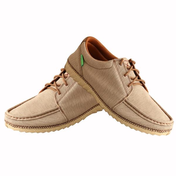 商品名: Twisted X Zero-X メンズスニーカー、エコフレンドリーでカジュアルなメンズファッションスニーカー, カーキ, 12 Wide Twisted X Men’s Zero-X Chukka Driving Moc - F...