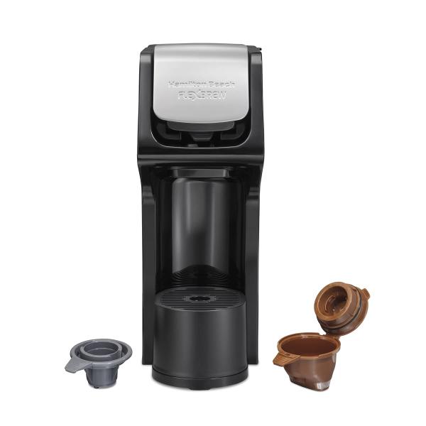 商品名: Hamilton Beach 49900 FlexBrew Single-Serve Coffee Maker Compatible with Pod Packs and Grounds, Black Hamilton Beach...