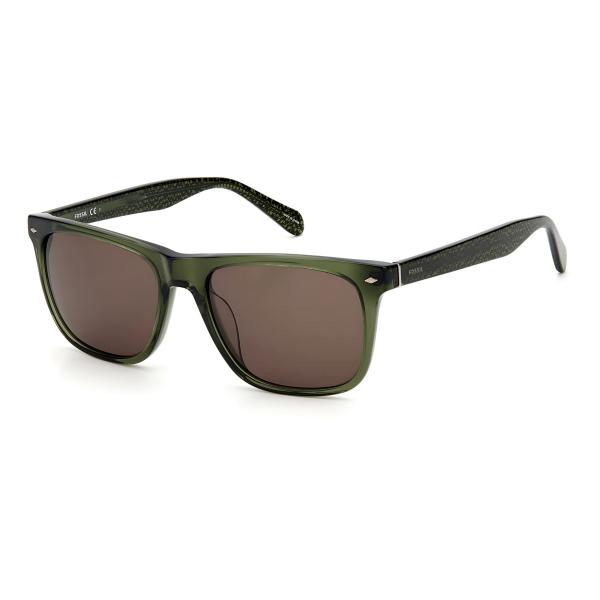 商品名:  Fossil Men's Male Sunglasses Style FOS 2062/S Rectangular, Crystal Green/Brown, 54mm, 18mmブランド: Fossil商品サイズ: 54mm,...
